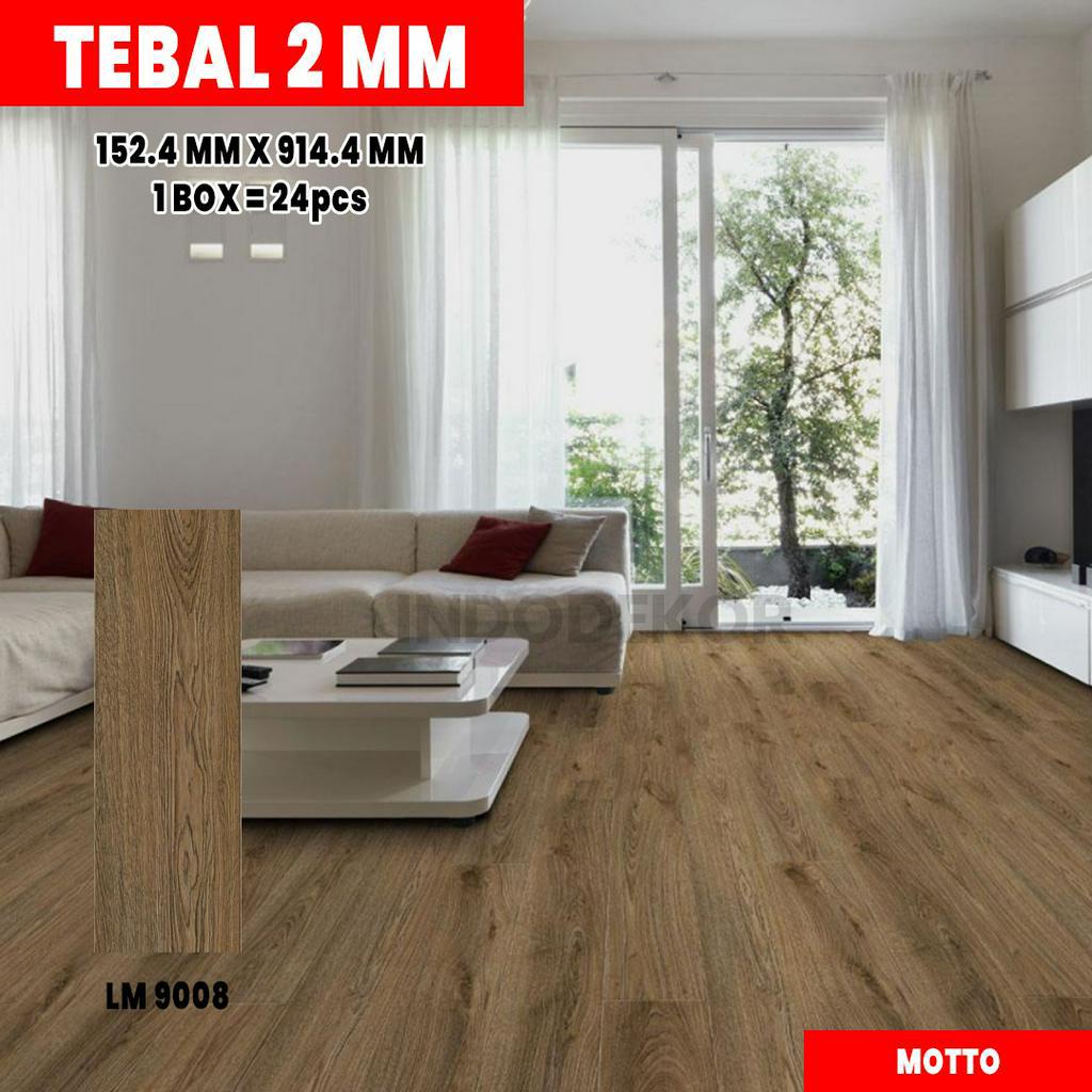 Jual Lantai Vinyl Plank 2mm Motto Harga Per Box Motif Kayu Lembaran | Shopee Indonesia