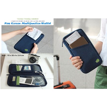 Jual DOMPET Passport Holder/ Passport Wallet (ID Card Oganizer) WARM ...