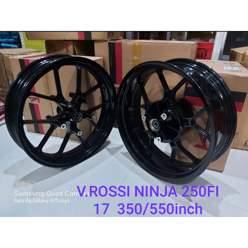 Jual VELG RACING V.ROSSI NINJA 250FI/Z 250FI DOBLE DISC 350/550INCH ...