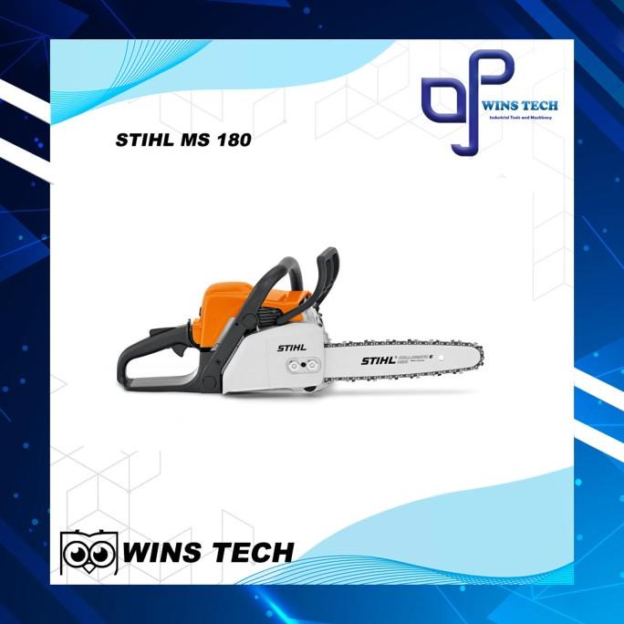 Jual MESIN POTONG KAYU/CHAIN SAW STIHL MS 180 (16 INCI) ORIGINAL --NEW-- | Shopee Indonesia
