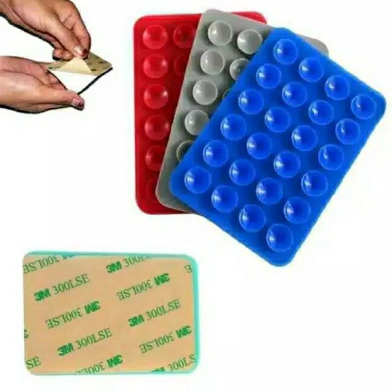 Jual Tempelan Perekat Gurita 3M / Holder HP Tentakel Silikon Karet ...