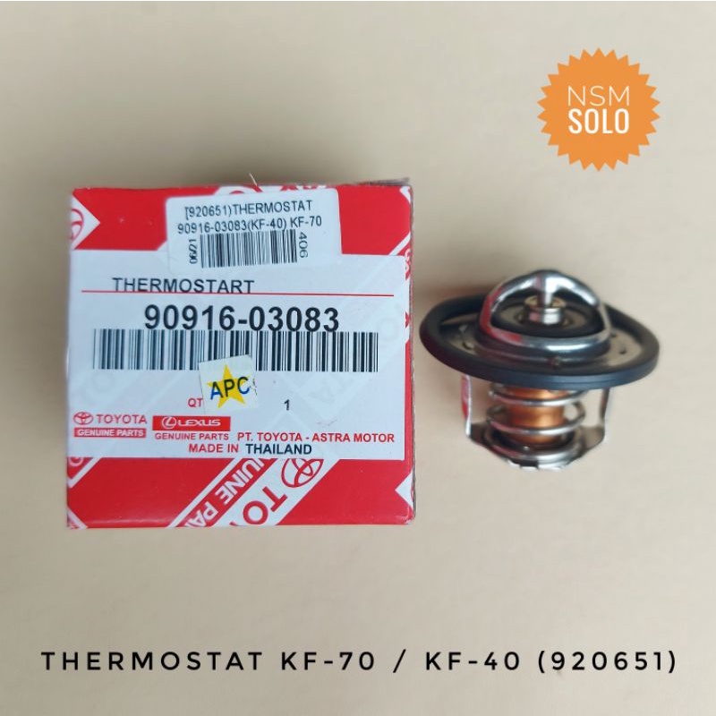 Jual Thermostat Termostat Radiator Kijang Grand 7K KF70 Bensin Kijang ...