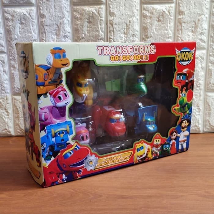 Jual Mainan Go Go Dino - Gogo Dino Robot Mobil Dinosaurus Anak Edukatif ...