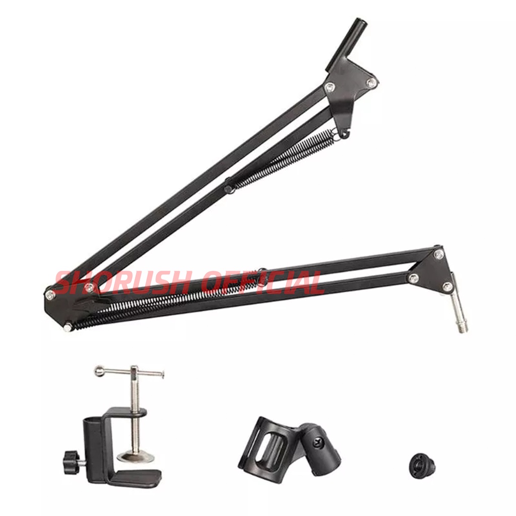 Jual Shorush Arm Stand NB-35 Suspensi Mikrofon Stand mic BM800 BM700 ...