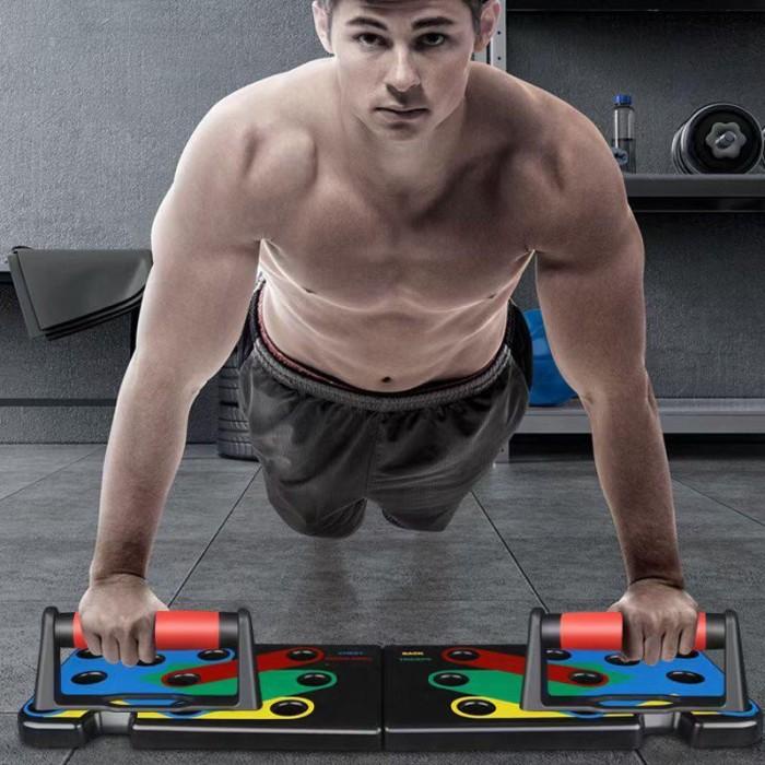 Jual Multifunction Push Up Board 9 in 1 Muscleboard Home Workout ...