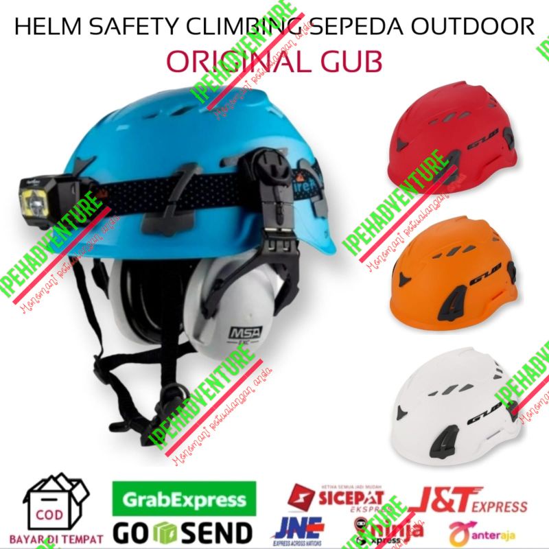 Jual helm safety helm gub outdoor climbing | Shopee Indonesia