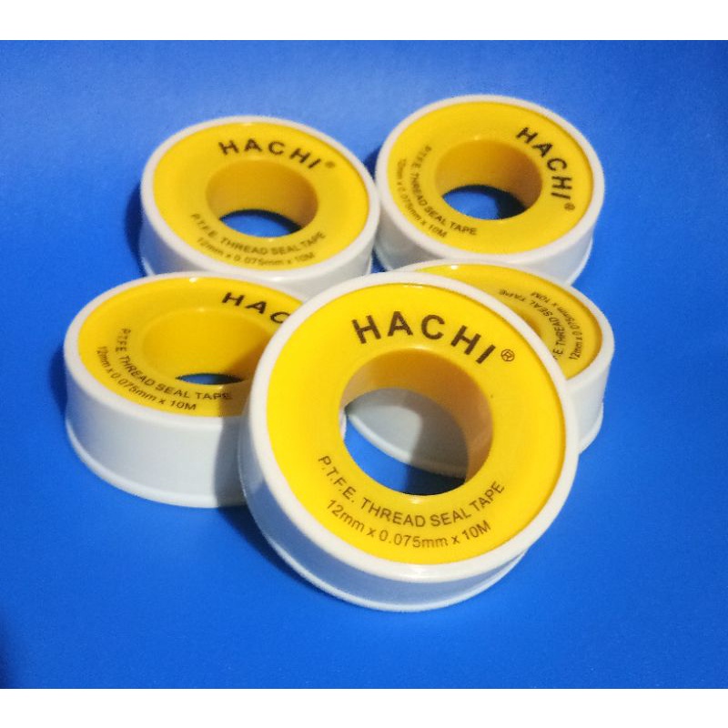 Jual SEALTAPE HACHI / SEALTAPE / SILTIP POMPA 12MM X 10M | Shopee Indonesia