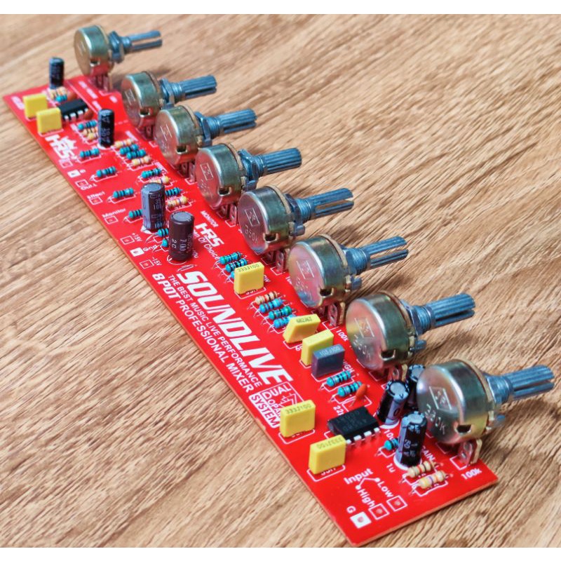 Jual Penguat mic mixer yamaha 8 potensio 8 pot | Shopee Indonesia