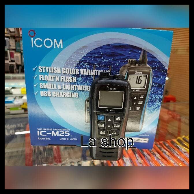 Jual Ht Icom Marine Vhf Ic M25 | Shopee Indonesia