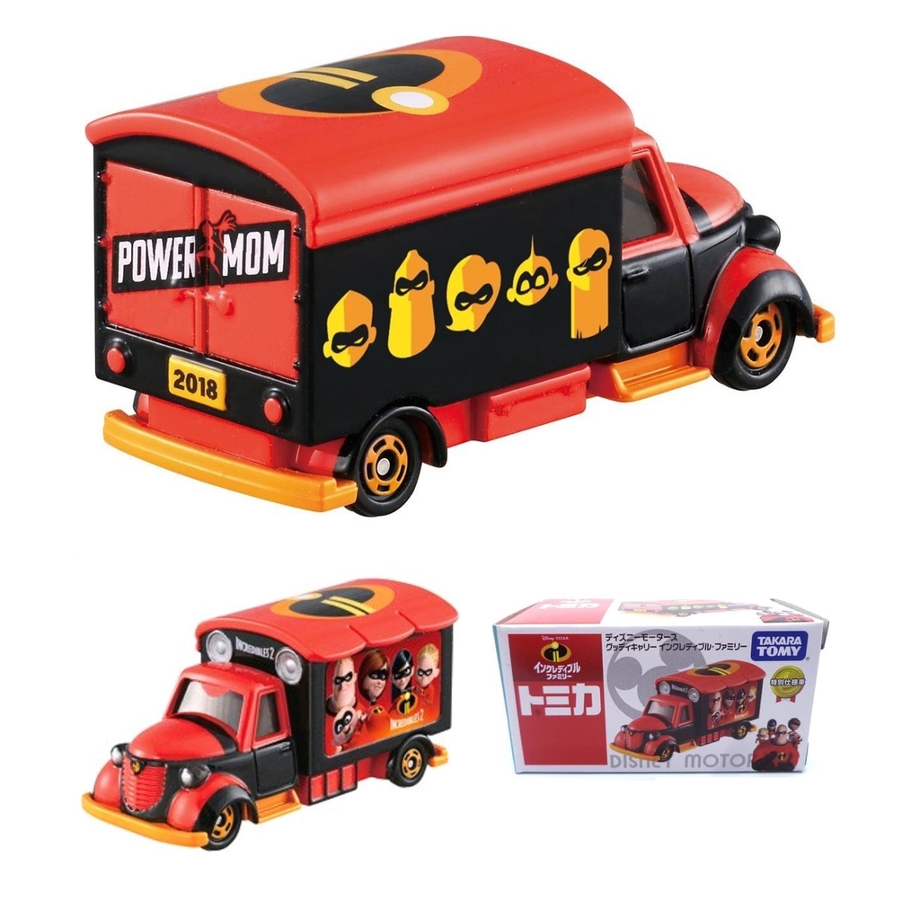 Jual Tomica Disney Motors Good day Carry Incredibles 2 ORI Takara tomy ...