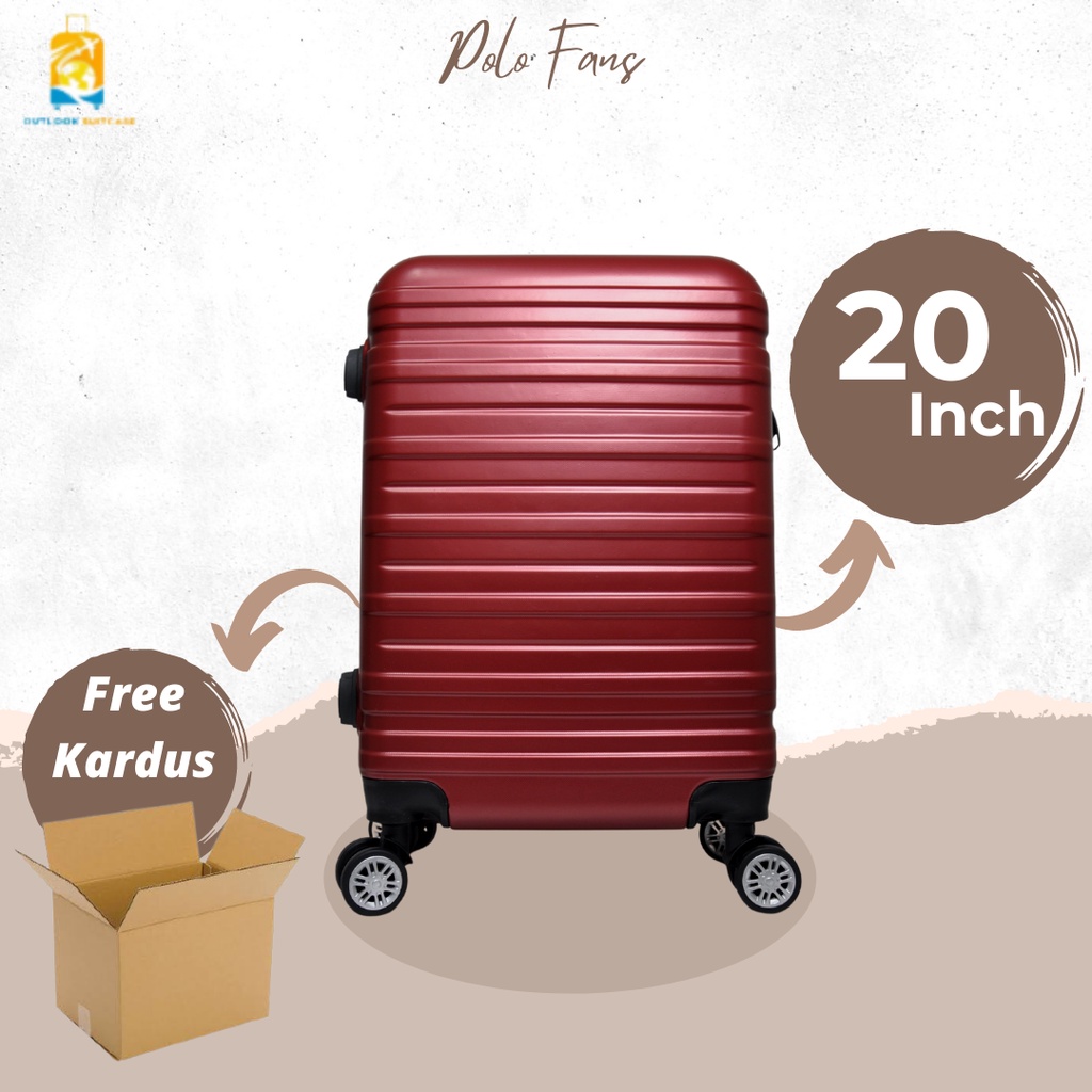Jual Koper Polo Fans 20 inch Murah Kabin Fiber Tipe 2031 - Warna Marun ...