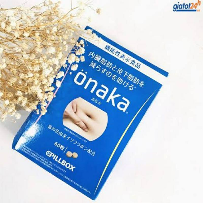 Jual Onaka Pillbox Diet 60 Tablet With Box japan ( Redy Stock ) | Shopee Indonesia