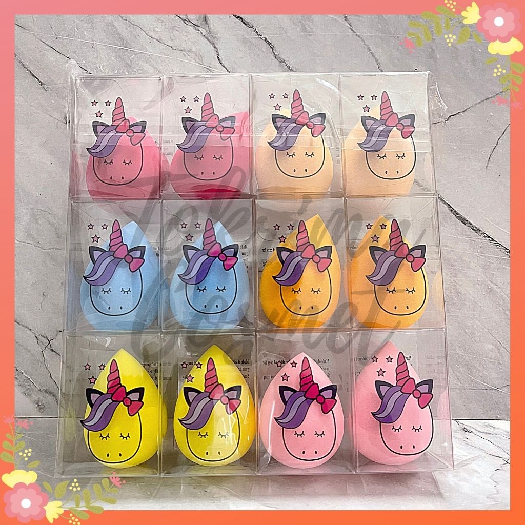 Jual (PACKING MIKA) SPONS BLENDER TELUR GUCI / SPONS MAKE UP / SPONS ...