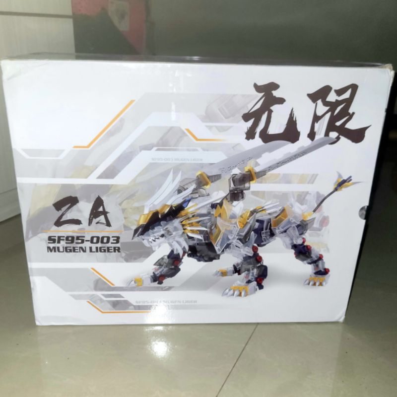 Jual Gundam Zoid Mugen Liger ZA SF95-003 Include Armor Original Armor ...