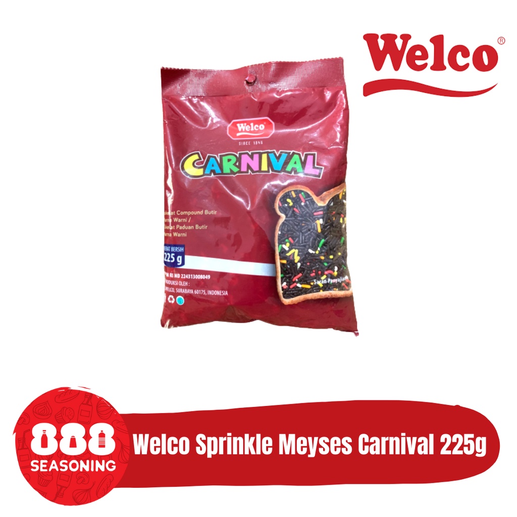Jual WELCO SPRINKLE MEYSES/ MEISES/ MESES/ CARNIVAL 225g | Shopee Indonesia