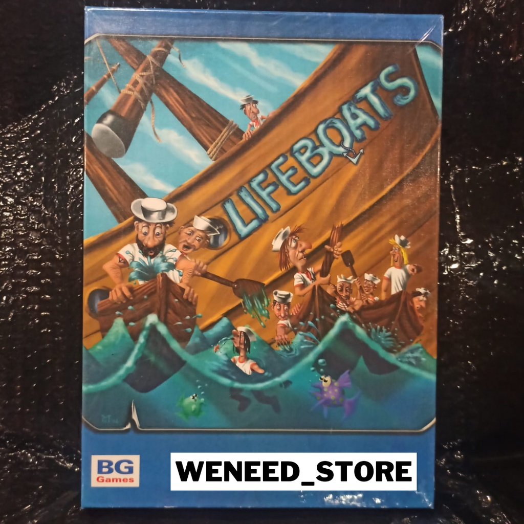 Jual Life Boats Board Game - Playing Card - Permainan Papan Kartu ...