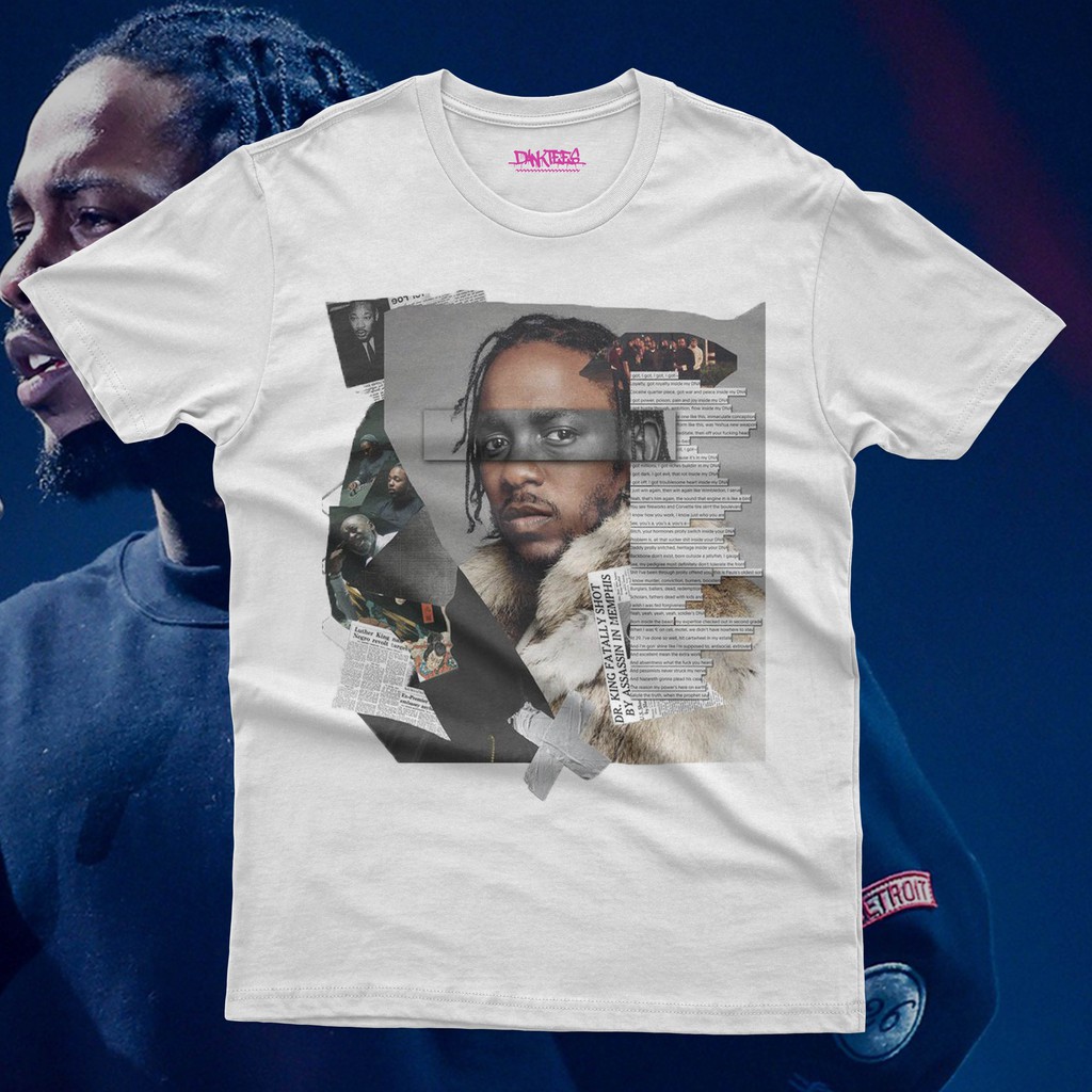 Jual KENDRICK LAMAR ARTWORK | DANK HOMAGE TEE | ARTIST MERCHANDISE ...