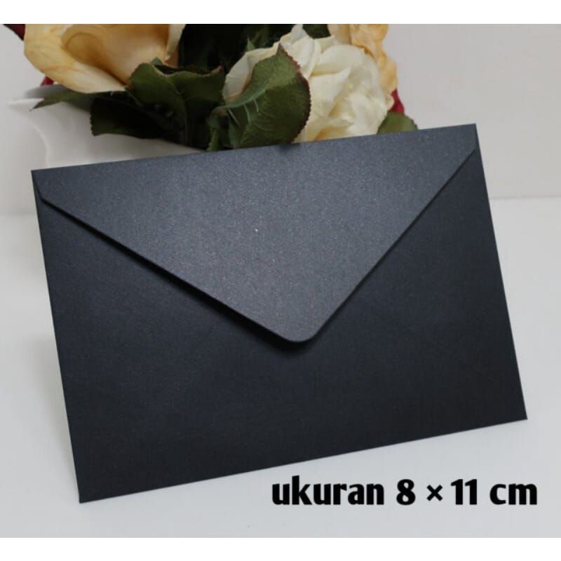 Jual AMPLOP HITAM 8 X 11 CM | Shopee Indonesia