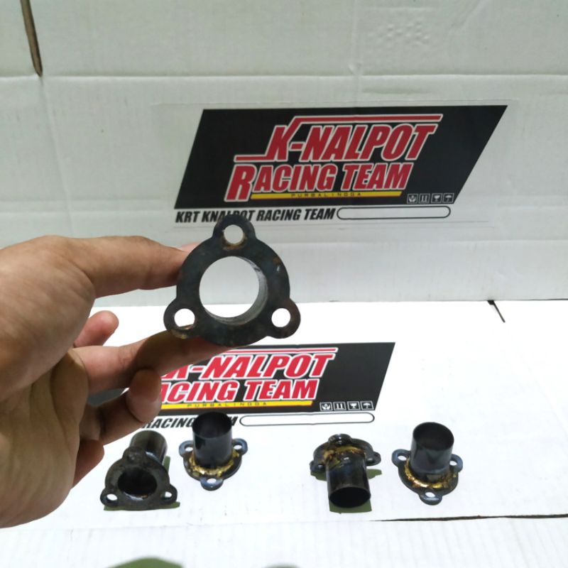Jual Adaptor Tutup segitiga Ninja silincer 2 tak Knalpot Racing ...