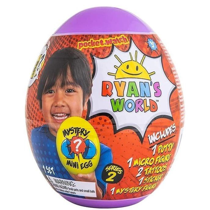 Jual Sitashop393 Ryan World Mini Mystery Egg Series 2 Purple Mainan ...