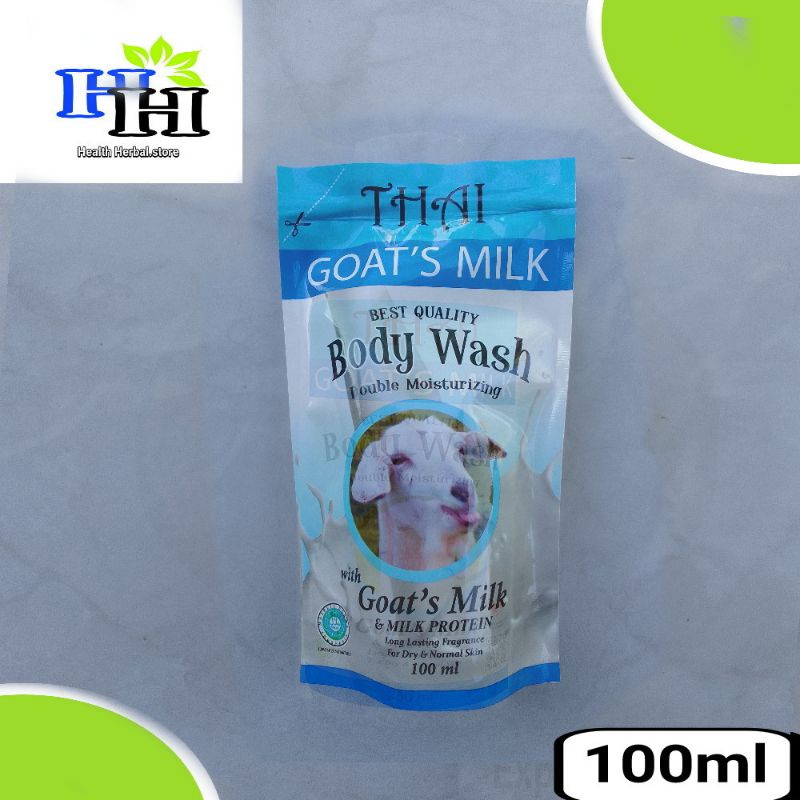 Jual Thai goat milk body wash sabun cair 100ml | Shopee Indonesia