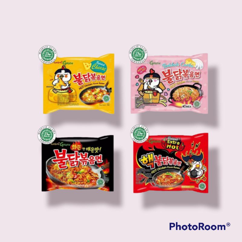 Jual Samyang buldak carbo/ samyang extrahot/ samyang buldak cheese ...