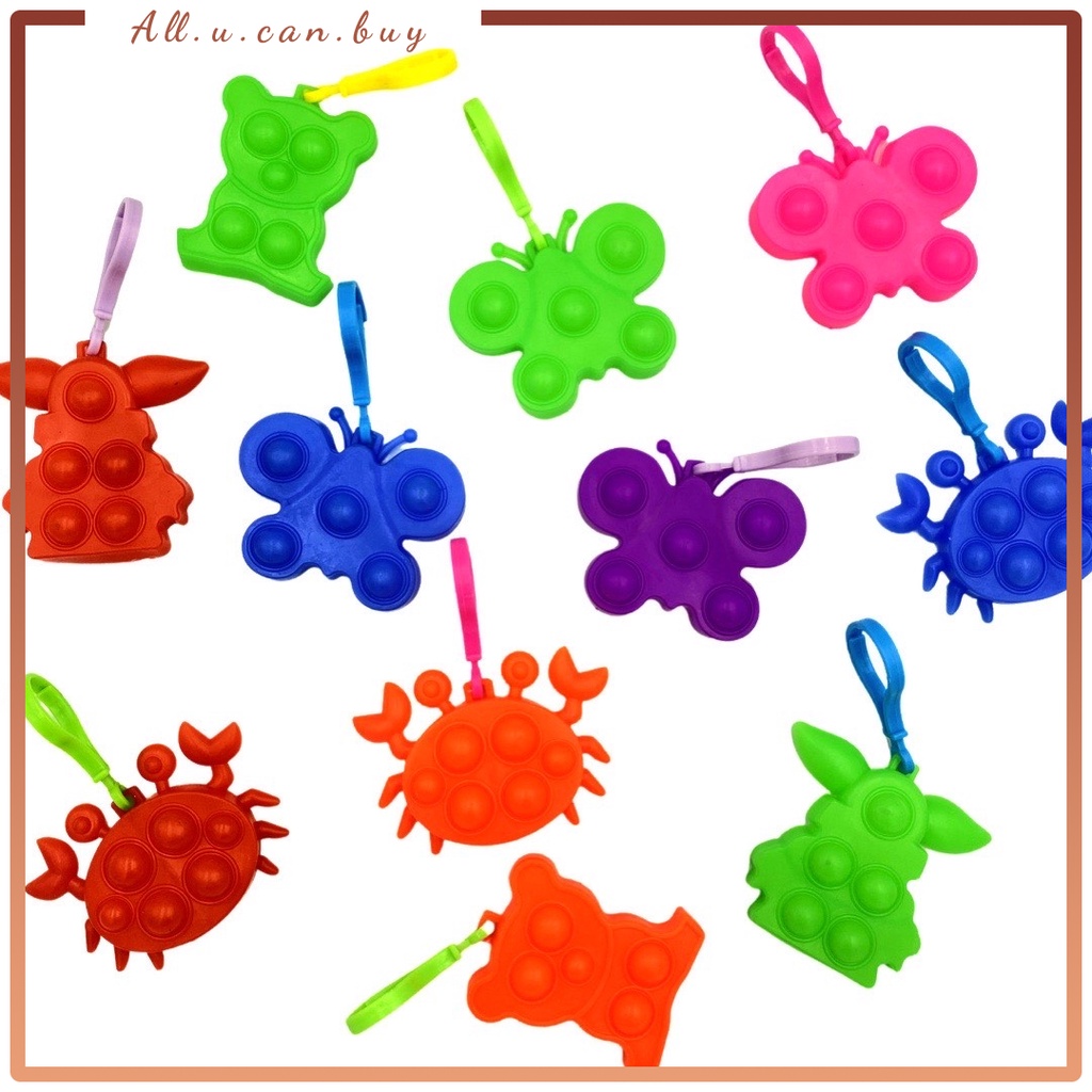 Jual Mini Pop It Mainan Anti Stress Untuk Anak kecil Ukuran Kecil ...