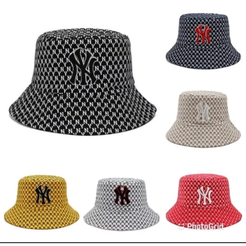 Jual Topi Bucket NY CHARLIE Hat Pria Wanita New York Pemancing Pancing ...
