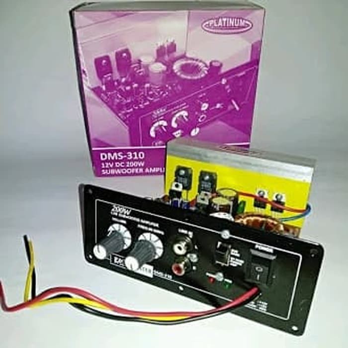 Jual POWER MOBIL MONOBLOCK SUPER SUBWOOFER DMS 310 SUBWOOFER AMPLIFIER ...