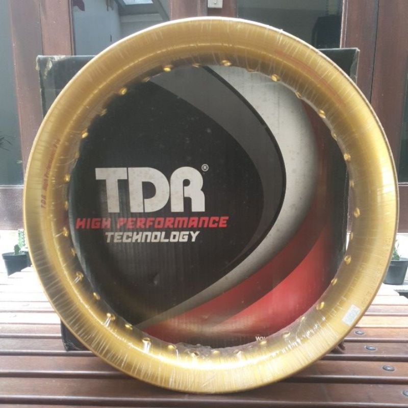 Jual Velg Almini TDR U Shape Gold Matte 350 17 | Shopee Indonesia