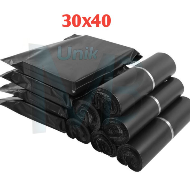 Jual Plastik packing satuan / Plastik olshop polymailer hitam ekonomis ...