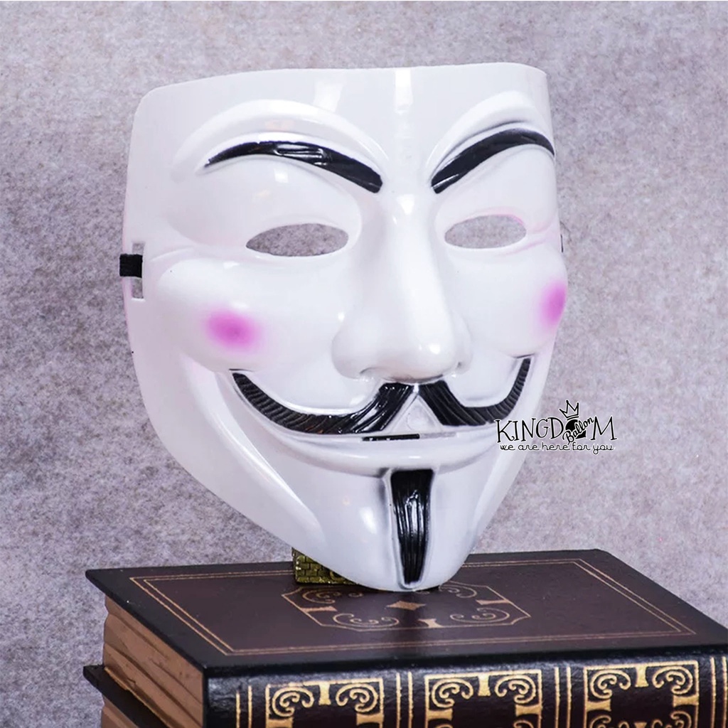Jual Topeng Anonymous Vendetta Guy Fawkess / Mask Party / Topeng Pesta ...