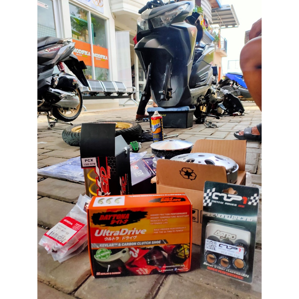 Jual full set kirian astro , pulley uma racing + roller uma racing per ...