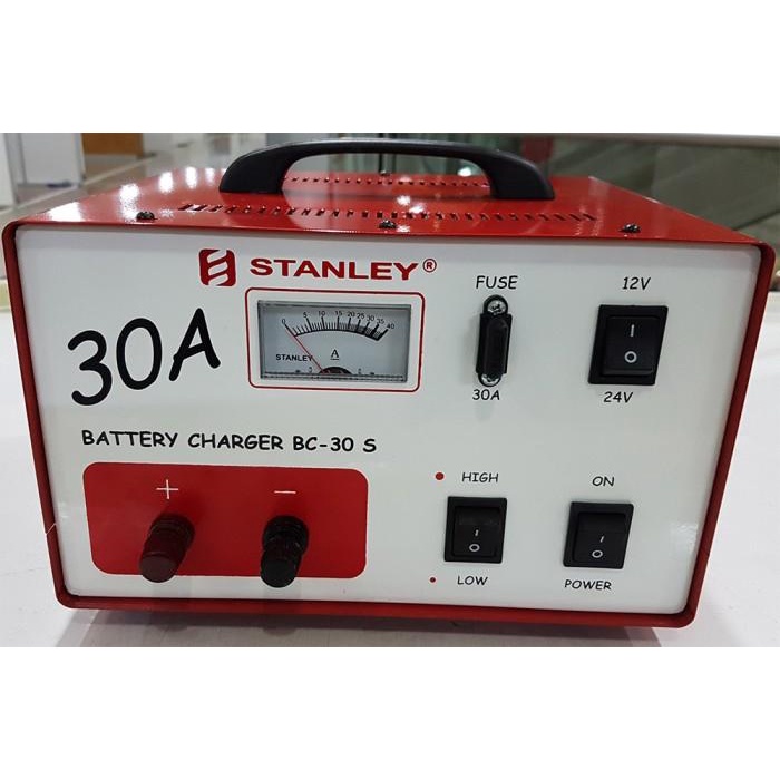 Jual Charger Aki / Accu Merk Stanley 30A ( 12V & 24V ) | Shopee Indonesia