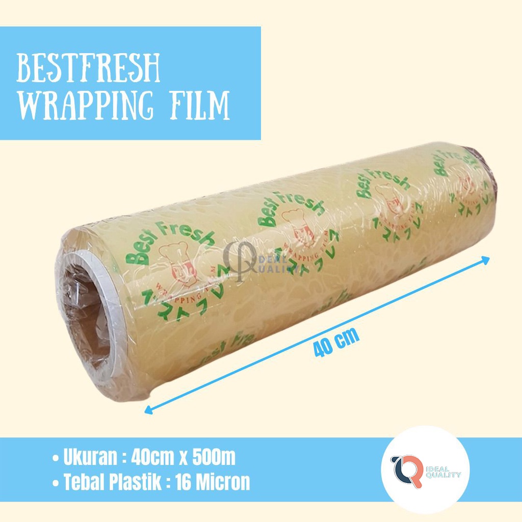 Jual PLASTIK WRAPPING FILM MAKANAN 40CM X 500M - Plastik Buah/Daging ...