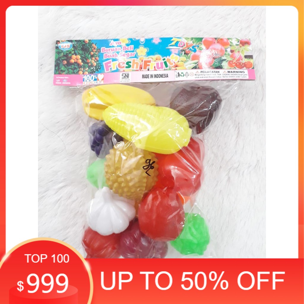 Jual Mainan Buah-Buahan Kecil Lengkap / Fresh Fruits / SH251 | Shopee ...