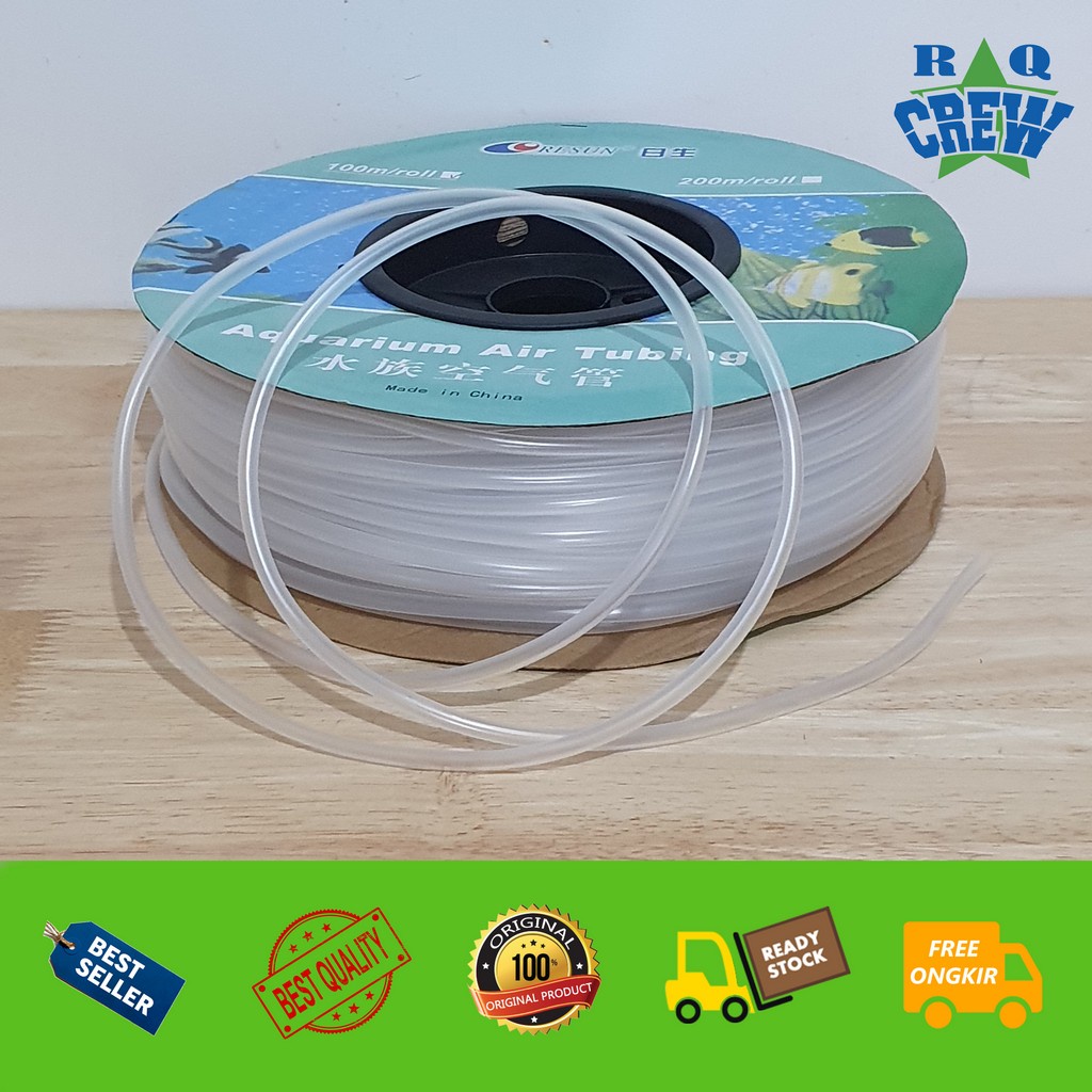 Jual Resun Selang Aerator Aerasi Gelembung Udara Silikon Air Tube ...
