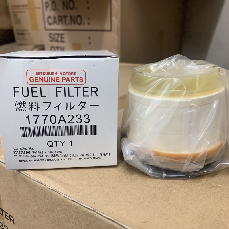 Jual Filter solar Pajero Triton 1770A233 fuel filter | Shopee Indonesia