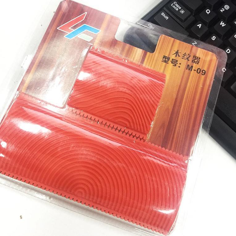 Jual L2Z2 Rubber Wood Grain Kuas Cat Motif Kayu Wall Painting Pattern ...