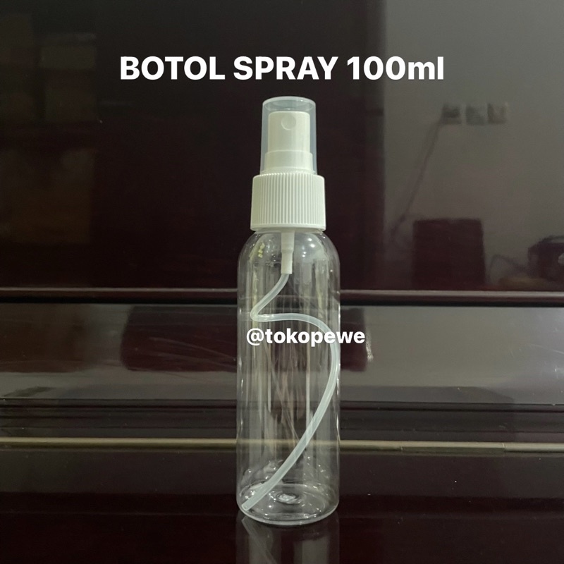 Jual botol spray 100ml plastik sprai semprot 100 ml/ Botol Plastik ...
