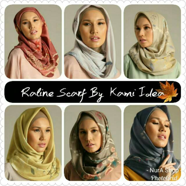 Jual SALE & NEW Raline Scarf By Kami Idea - Segi4 Hijab Kamiidea ...