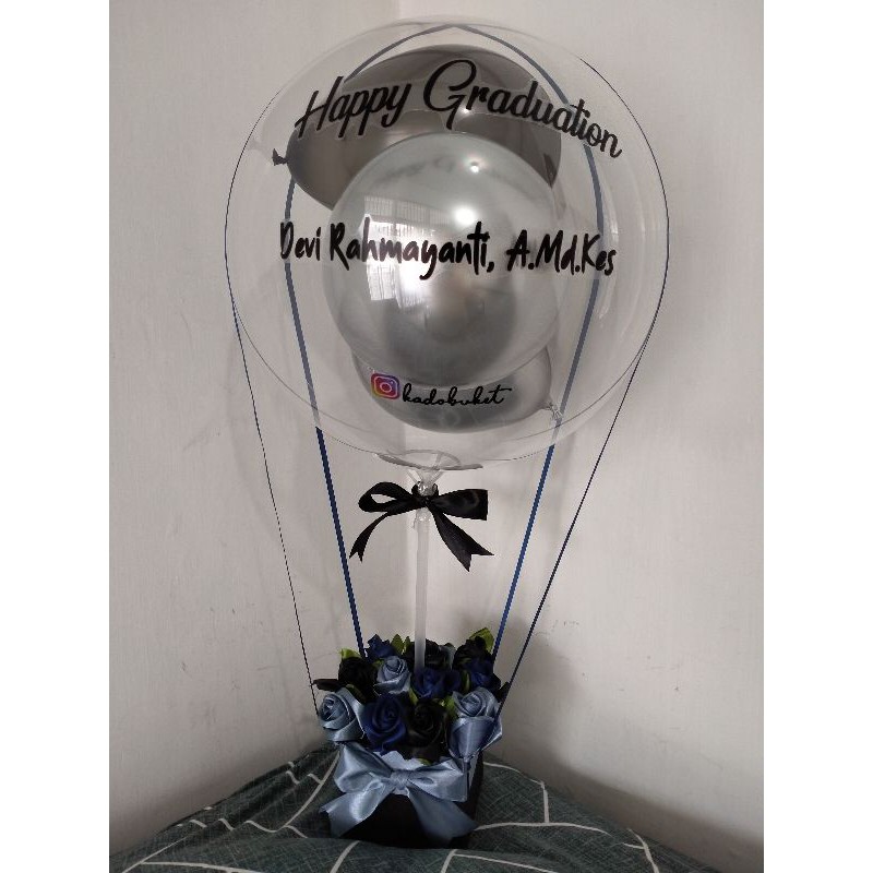 Jual Buket Wisuda Balon Graduation Birthday Valentine opening | Shopee ...