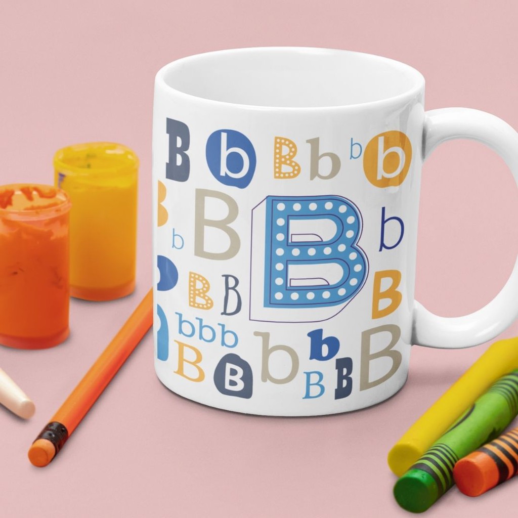 Jual Mug Alphabet full font | Shopee Indonesia