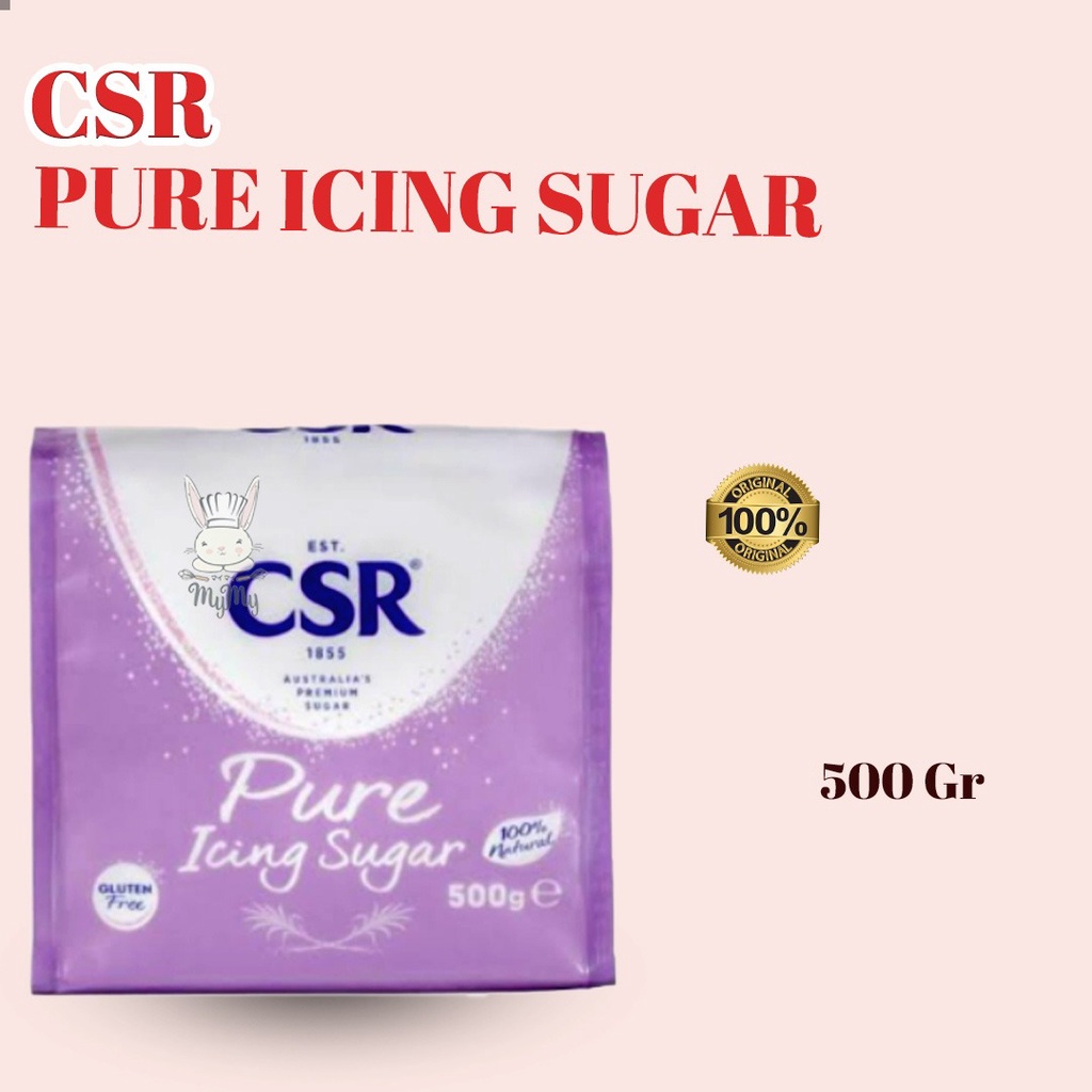 Jual CSR pure icing sugar 500gr | Shopee Indonesia