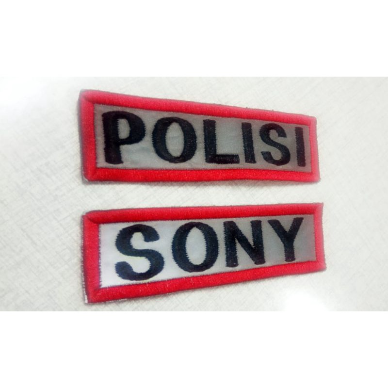 Jual PATCH NAMA MENYALA UNTUK ROMPI DAN JAKET (COD) | Shopee Indonesia