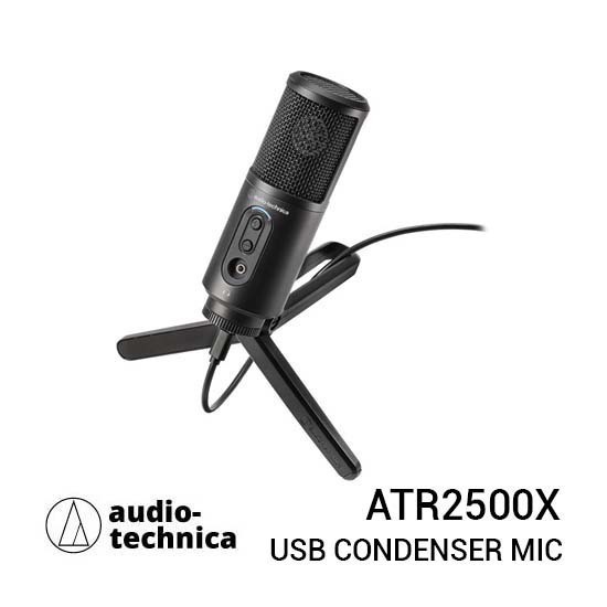 Jual Audio-Technica ATR2500x USB Condenser Microphone | Shopee Indonesia