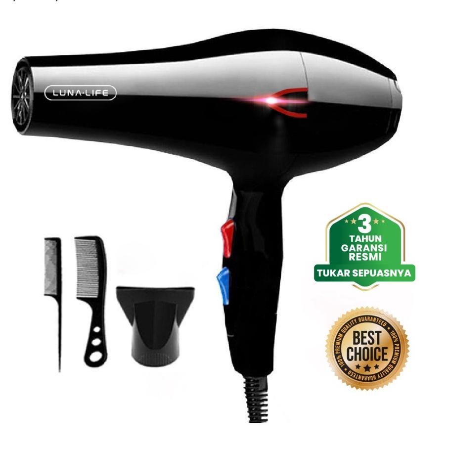 Jual Luna Hair Dryer 850W Pengering Rambut TerDaya tinggi Garansi 3 ...