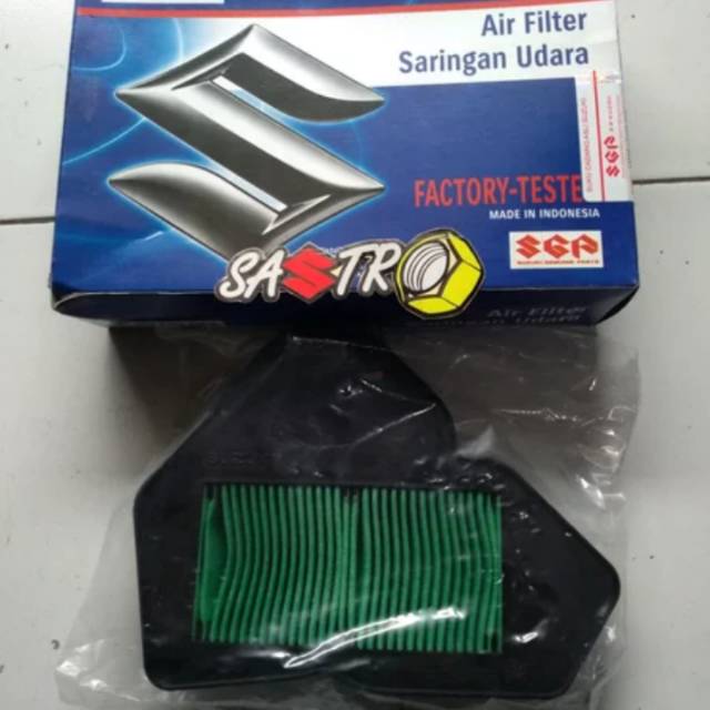 Jual Air filter saringan udara suzuki satria fu injeksi ori sgp ...