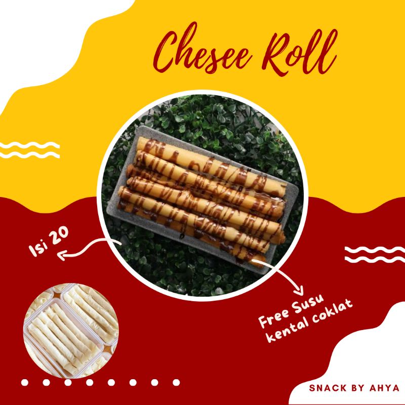 Jual KEJU AROMA / CHESEE ROLL ISI 10 KEMASAN BOX | Shopee Indonesia