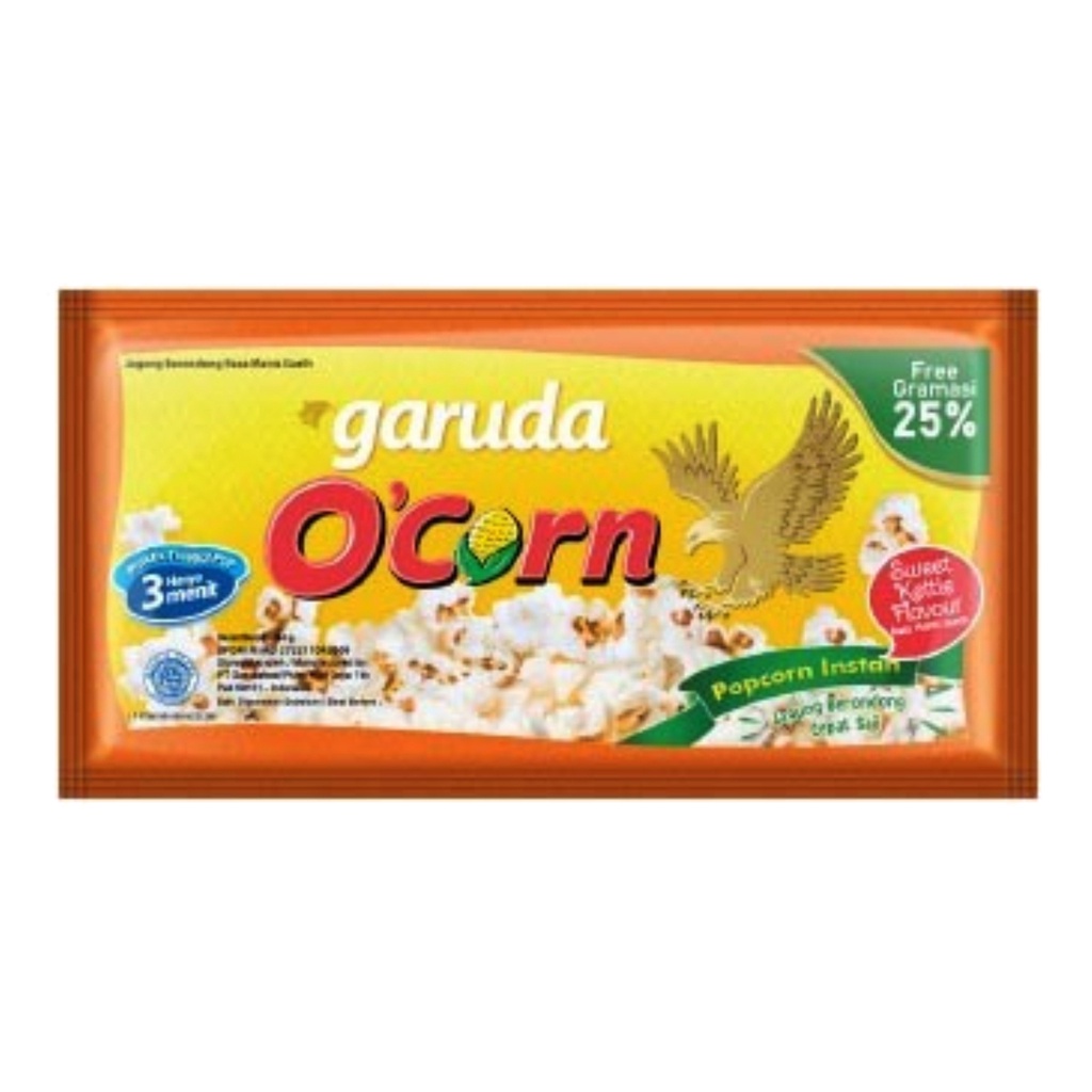 Jual garuda o'corn popcorn instan | Shopee Indonesia